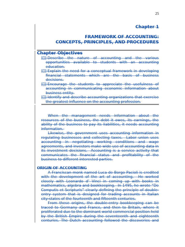 Financial Statements Lesson 1 | PDF | Going Concern | Accounting