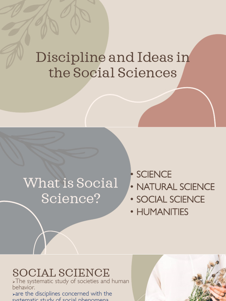 DISS-1 | PDF | Science | Social Sciences