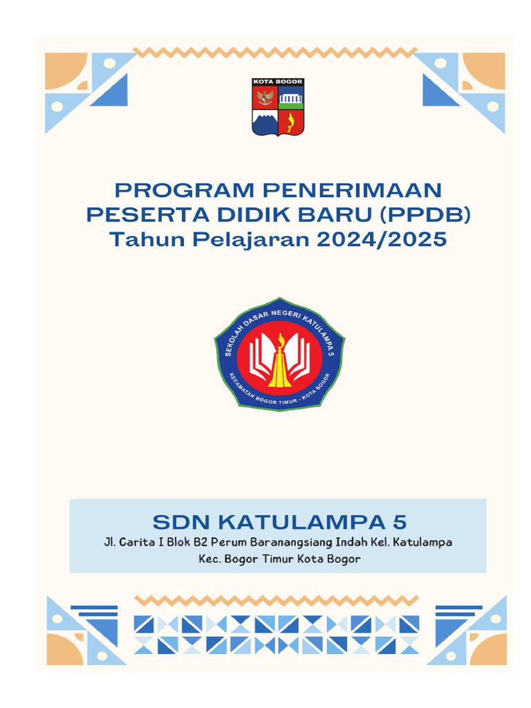 Program PPDB Tahun 2024 | PDF