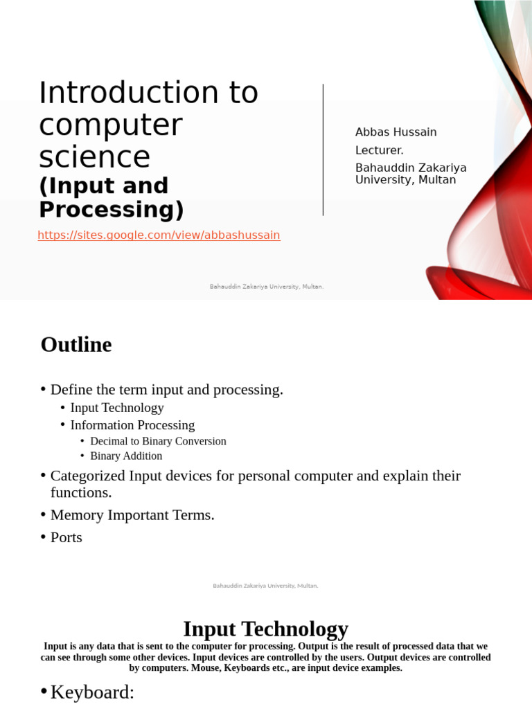 02-Introduction To Computer | PDF | Computer Data Storage | Random ...