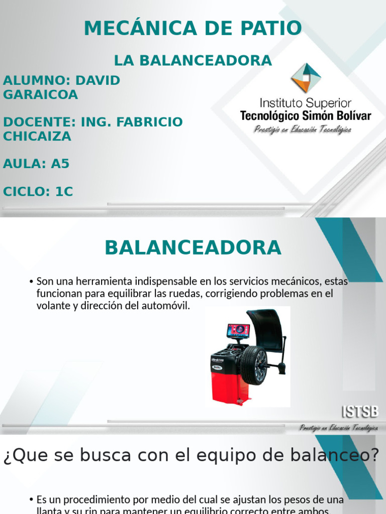 BALANCEADORA | PDF