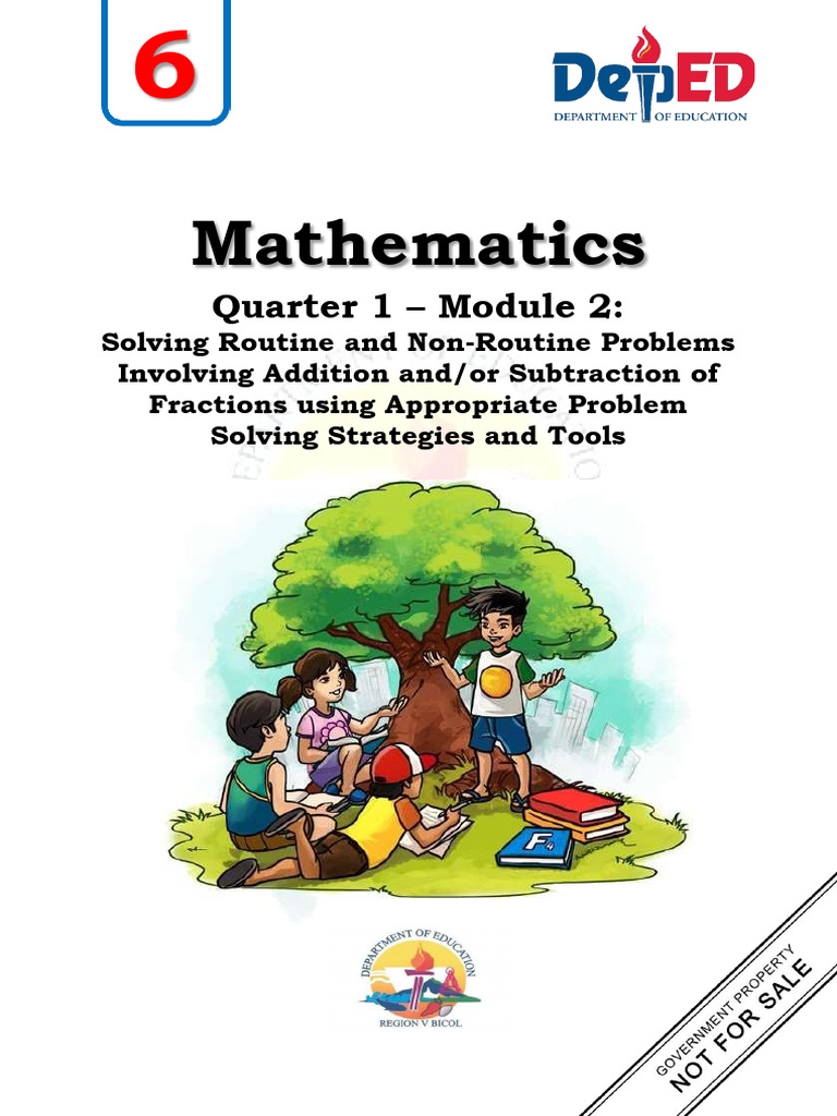 Mathematics: Quarter 1 - Module 2 | PDF