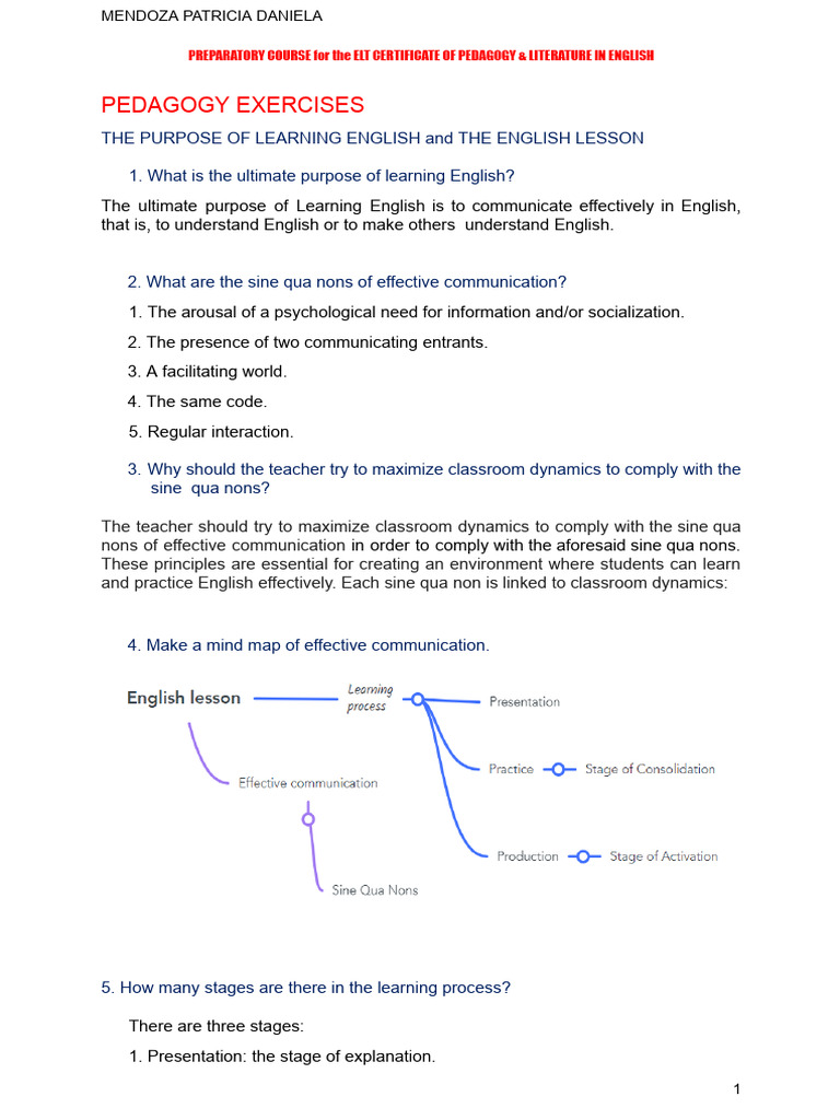 Module 02. Pedagogy - Effective Communication in The Classroom. | PDF | Learning | Teachers