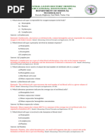 Hematology Formulas | PDF | Pathology | Blood