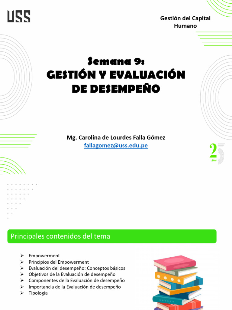 Semana 9 - GCH | PDF | Evaluación | Business