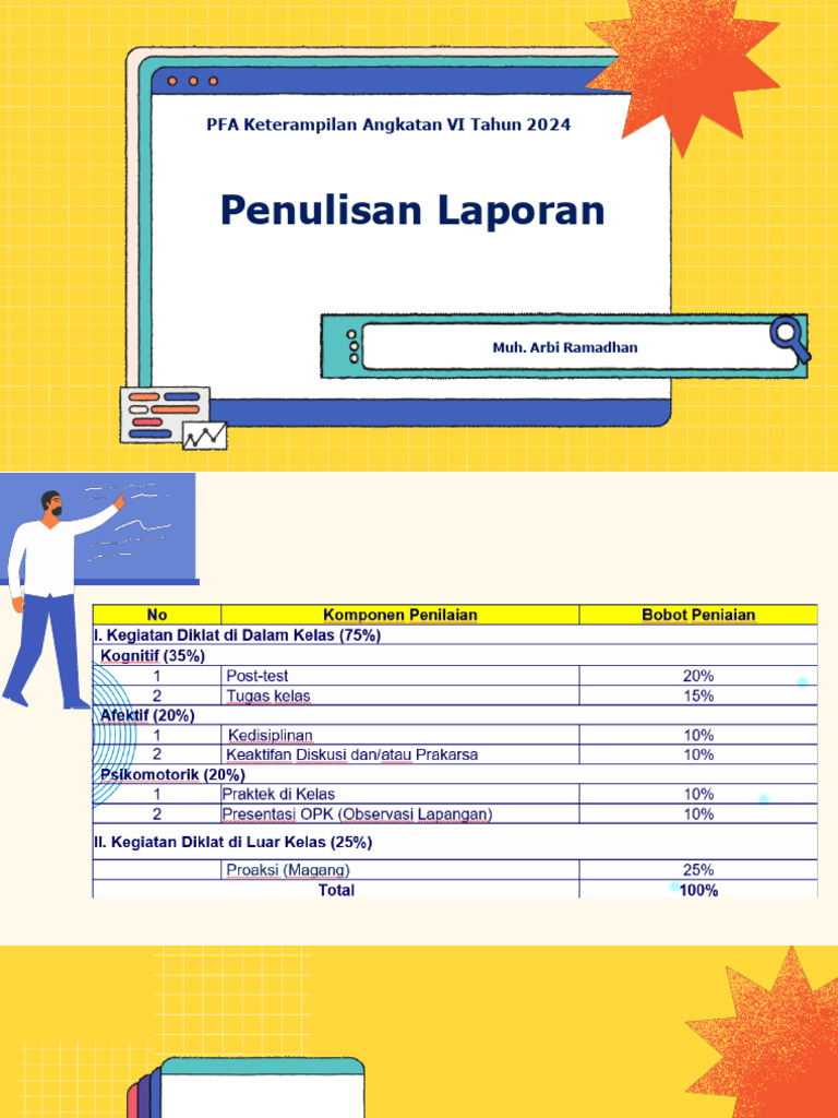 Penulisan Laporan PFA Terampil VI LMS | PDF