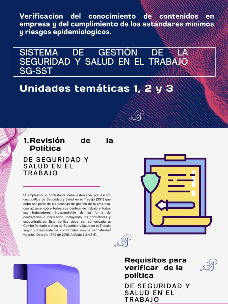 Módulo 1 Organización Del SGSST | PDF | Derecho laboral | Bienestar