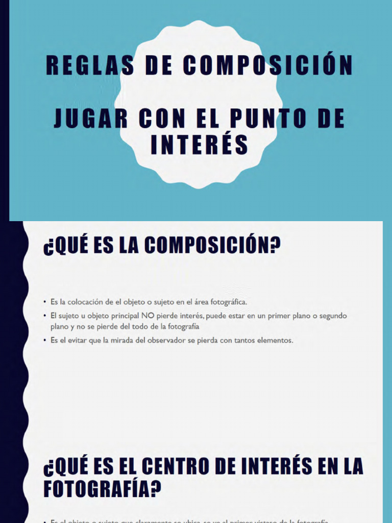 Tecnicas de Composicion | PDF