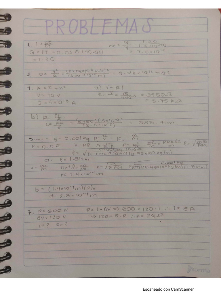 Problemas 5. Danna Sofia Rivera Ramírez | PDF