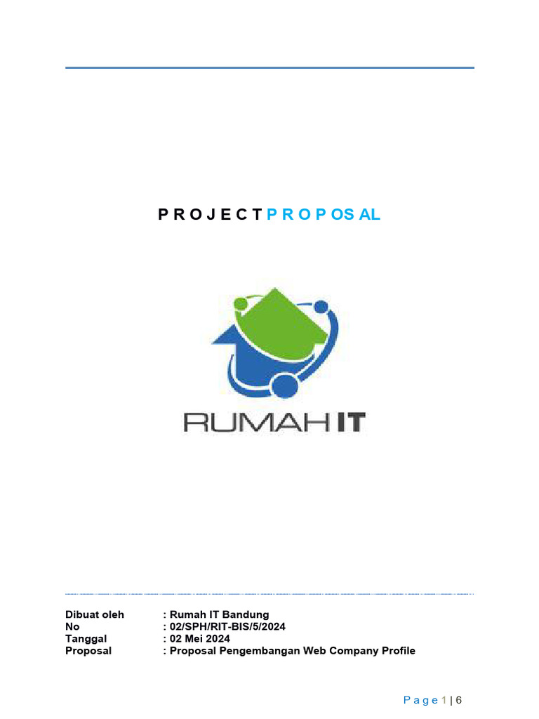 Proposal Web Compro | PDF