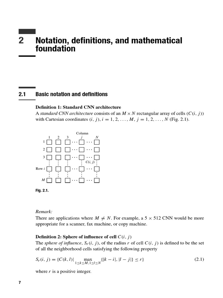 Cellular Neural Networks & Visual Computing | PDF | Matrix (Mathematics) | Ordinary Differential ...