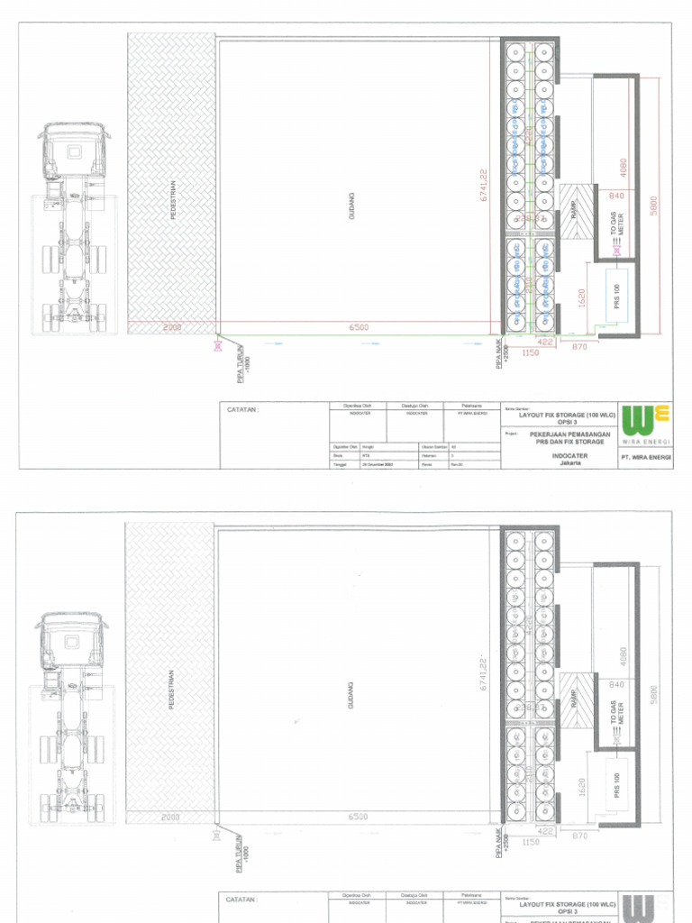 Layout Fix Storage CNG | PDF