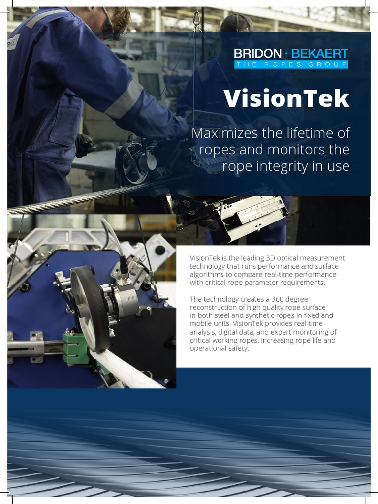 Visiontek: Maximizes The Lifetime of Ropes and Monitors The Rope ...