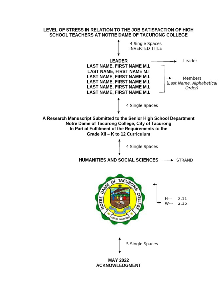 Research Format Pdf Statistics Methodology