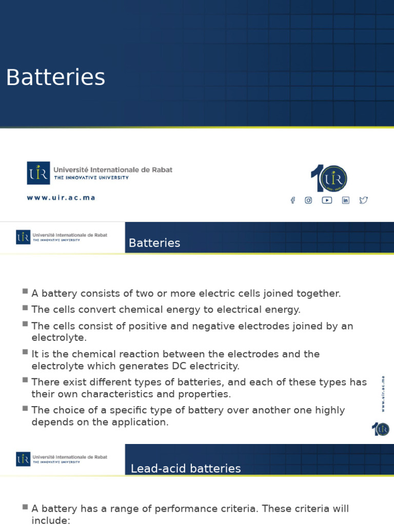 Batteries | PDF | Lithium Ion Battery | Rechargeable Battery
