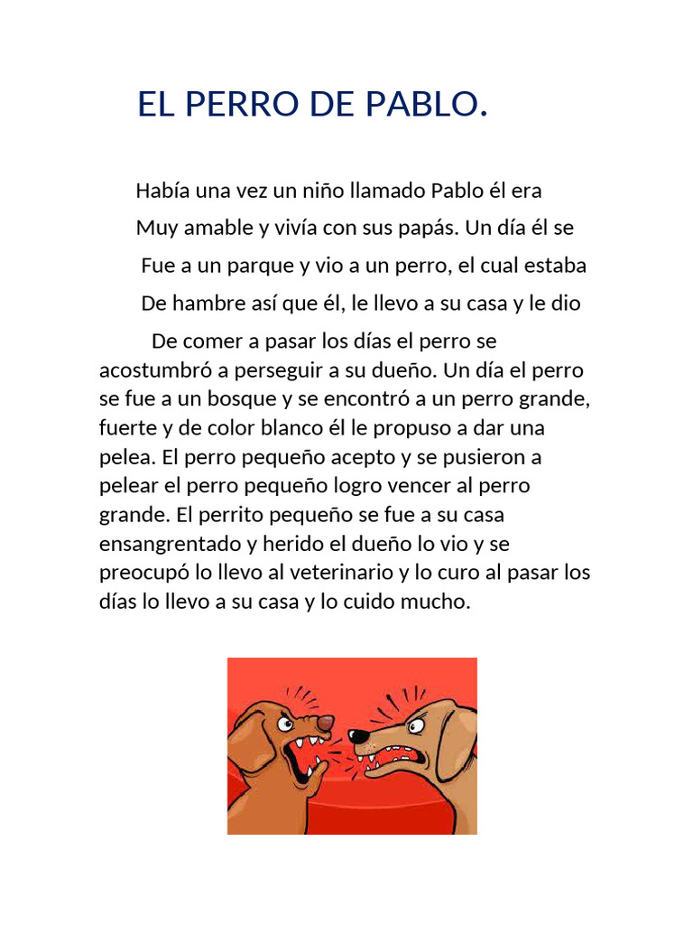 El Perro de Pablo | PDF