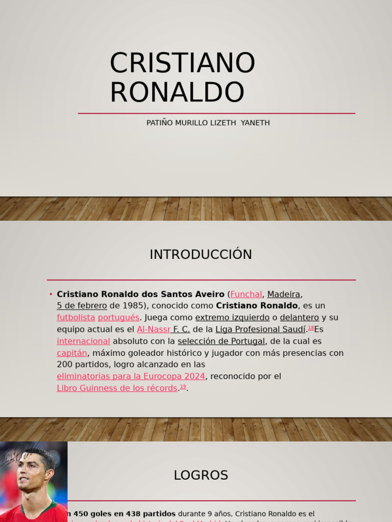 Cristiano Ronaldo. | PDF