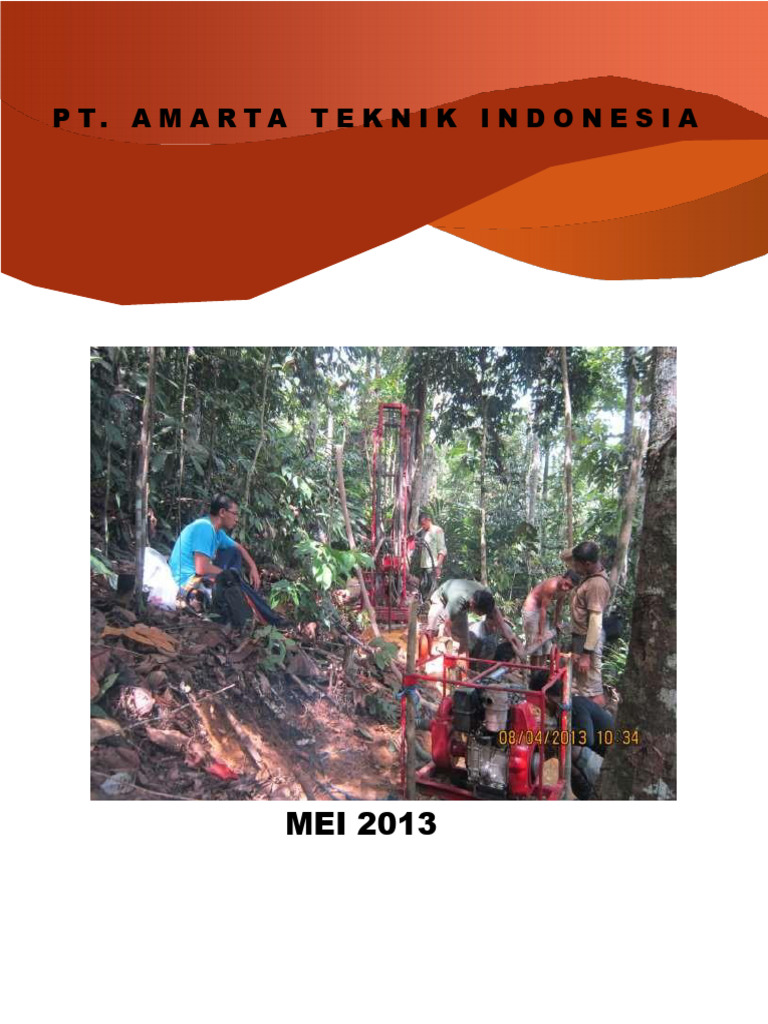 Amarta Teknik Indonesia Data Bor | PDF