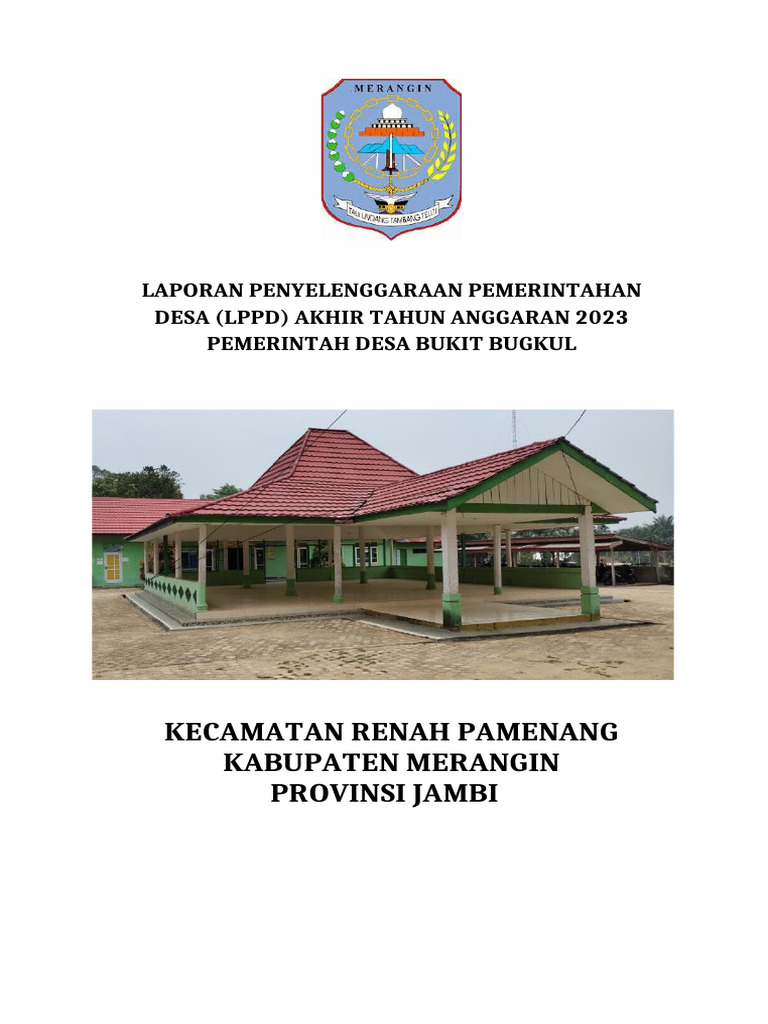 LPPD Akhir Tahun 2023 Desa Bukit Bungkul | PDF