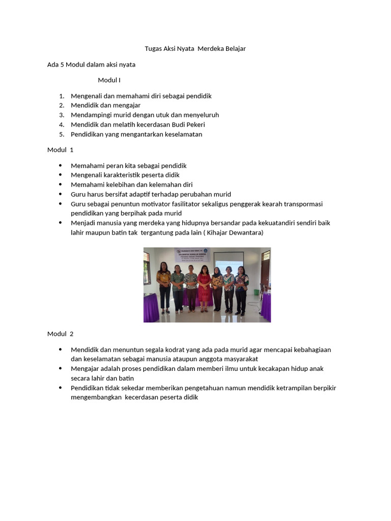 Modul Merdeka Belajar: Panduan Pendidik | PDF | Karier & Perkembangan