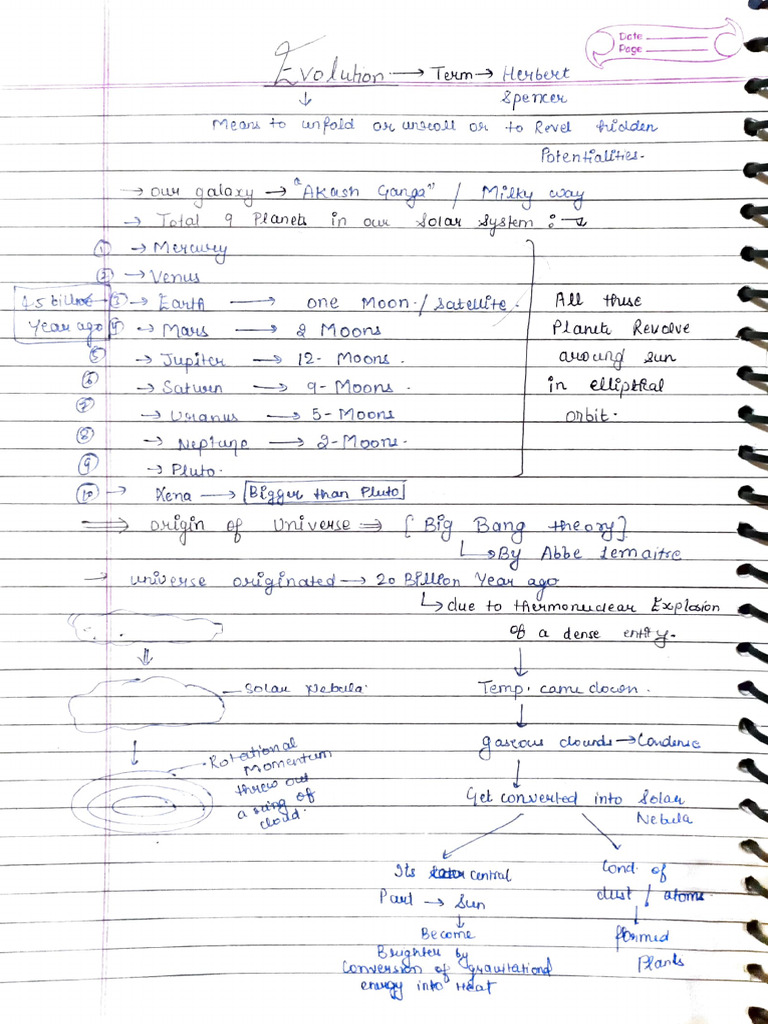 Evolution Notes | PDF