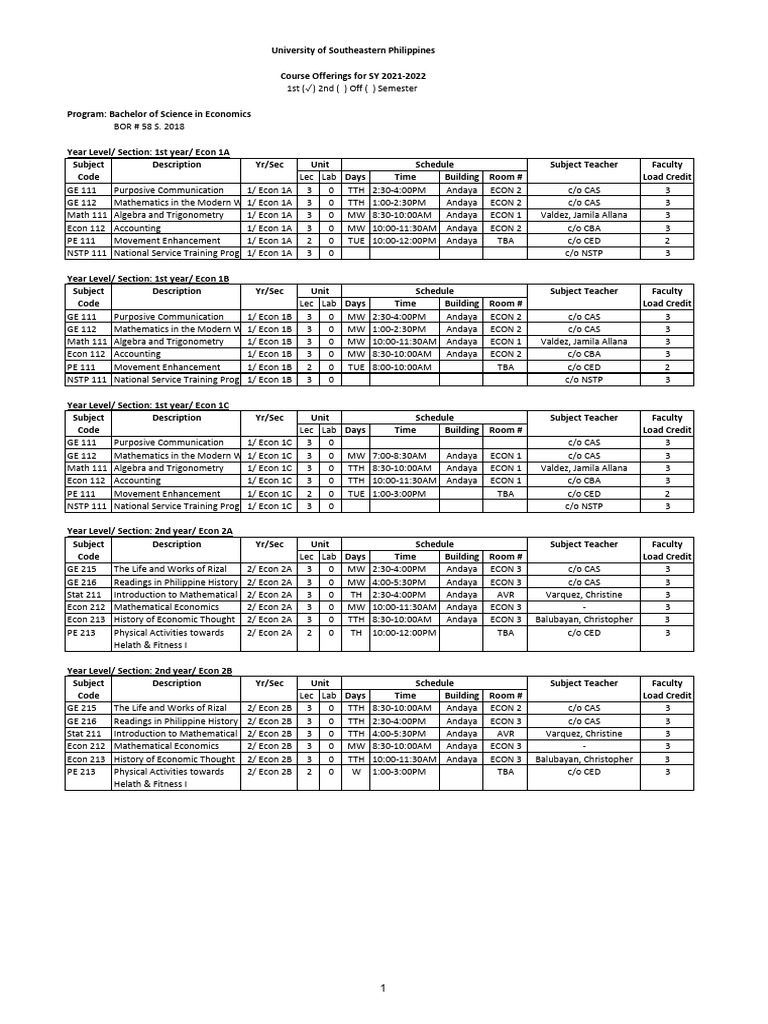 Undergraduate-Program_Course-Offering-Template-1st-Semester-2020-2021 ...
