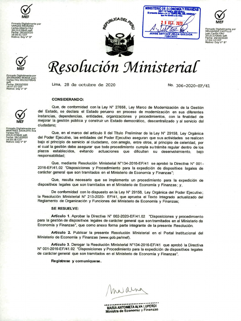 RM N 306 2020 Ef 41 | PDF