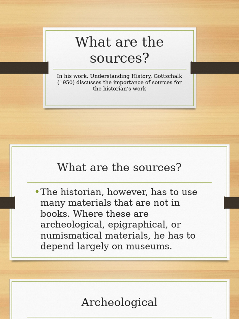 What Are The Sources | PDF
