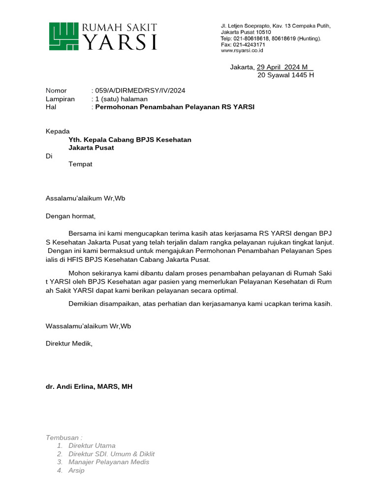 036 - Permohonan HFIS BPJS Kesehatan - Prof. Dr. Dr. Tjandra Yoga ...