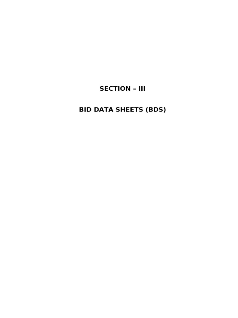 03 - Volume-I - Section - III BDS | PDF | Notary Public | Partnership