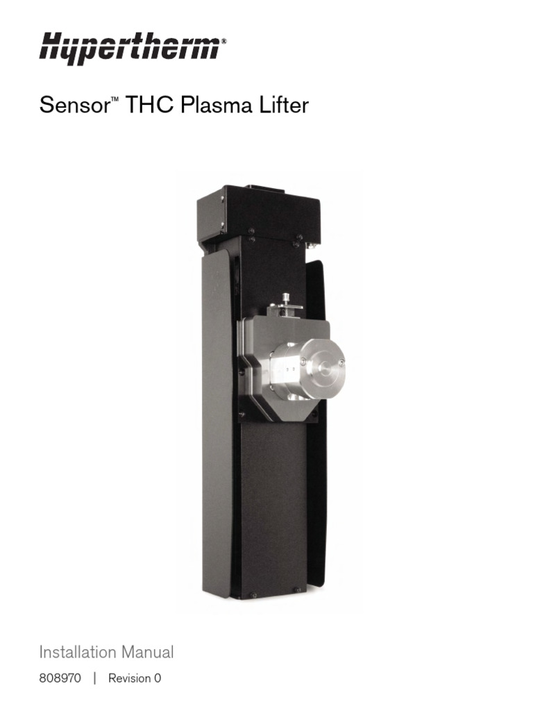Sensor THC Connect | PDF | Safety | Electric Arc