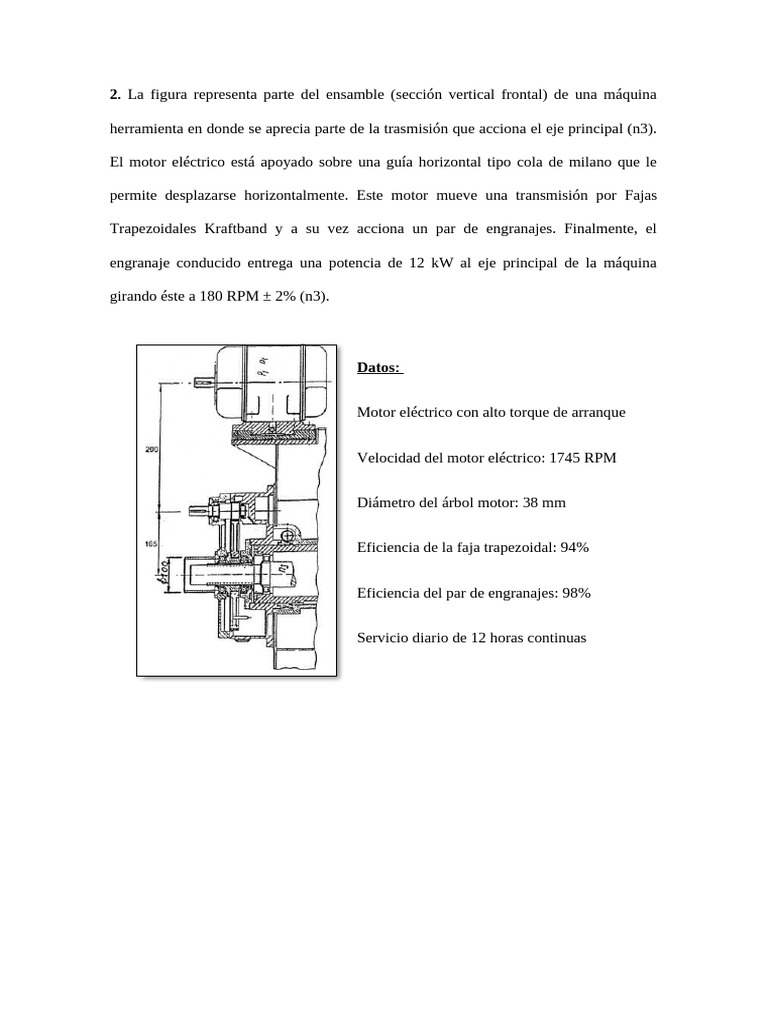 Ejercicios 2 y 3 | PDF | Engranaje | Motores