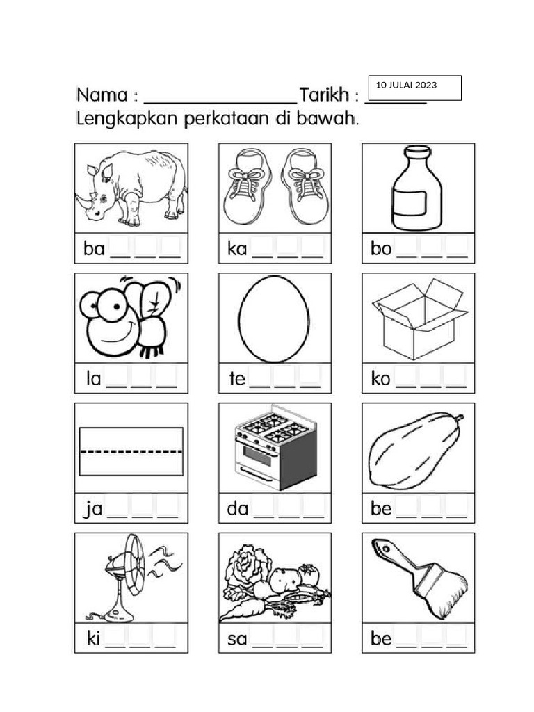 BM Latih Tubi Tahun 1 | PDF