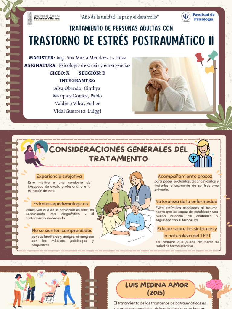 TEPT (Alva, Márquez, Valdivia, Vidal) | PDF | Desensibilización y ...