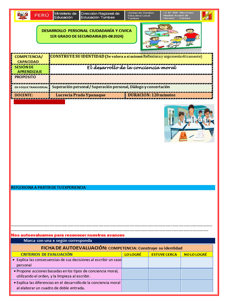 Sesion de DPCC N 1 | PDF | Moralidad | Autonomía