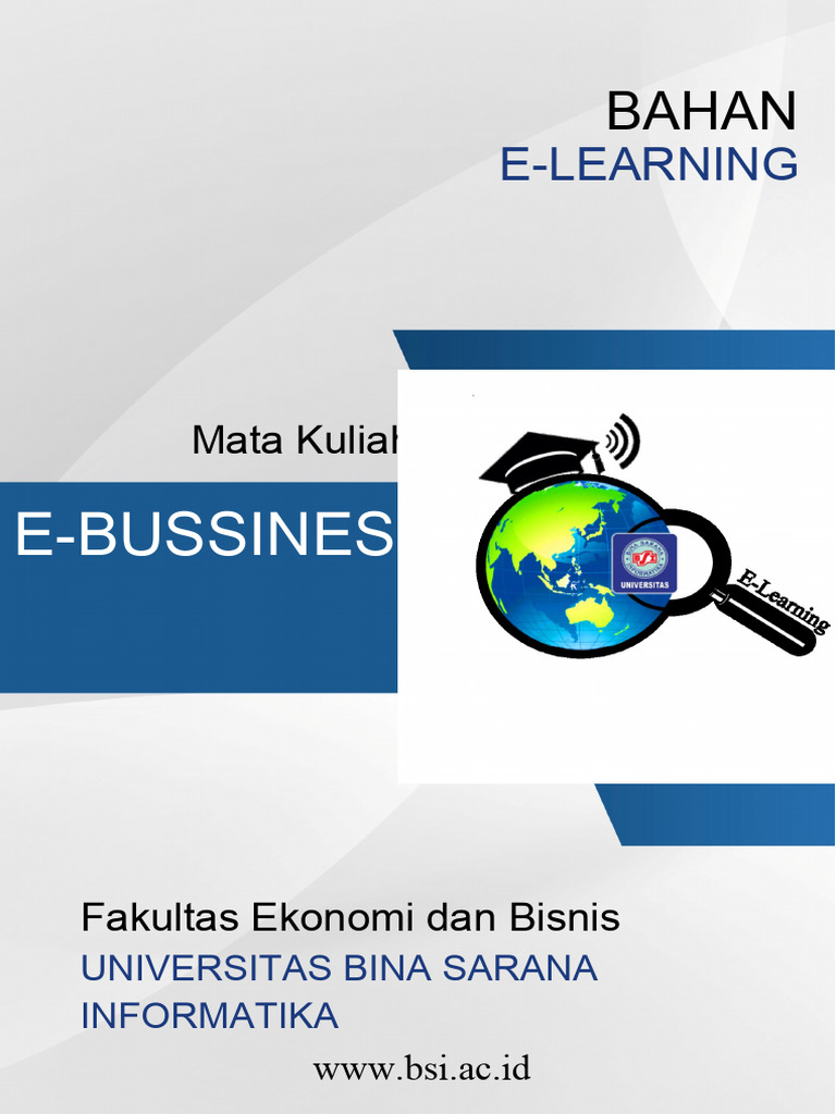 Pertemuan 1 E-Business | PDF
