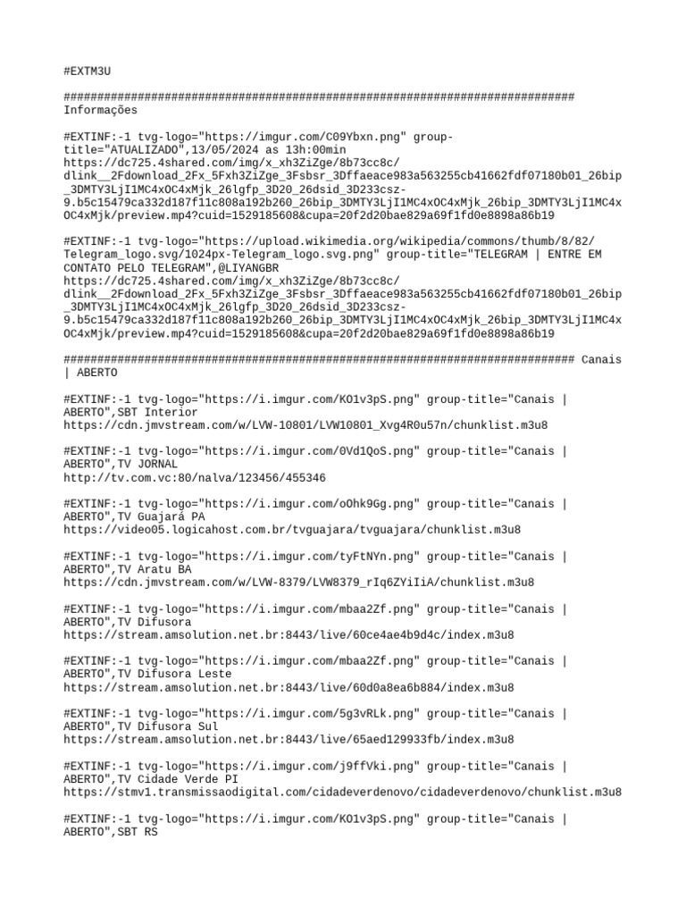 Lista Gratis | PDF | Television Network | Broadcasting