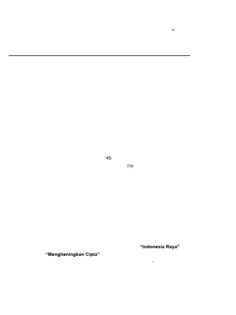 Tata Upacara HUT RI Ke 79 Di GKI Dasa 170824 | PDF | Seni