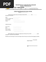 Contoh Surat Keterangan SKHU | PDF