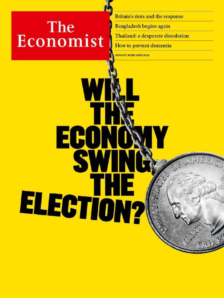 The Economist - August 10 TH 2024 | PDF | Interest Rates | Recession