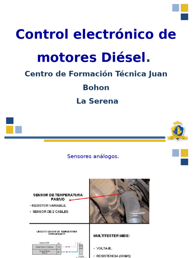 Control Electrónico de Motores Diésel MMP II - I | PDF | Electrónica ...