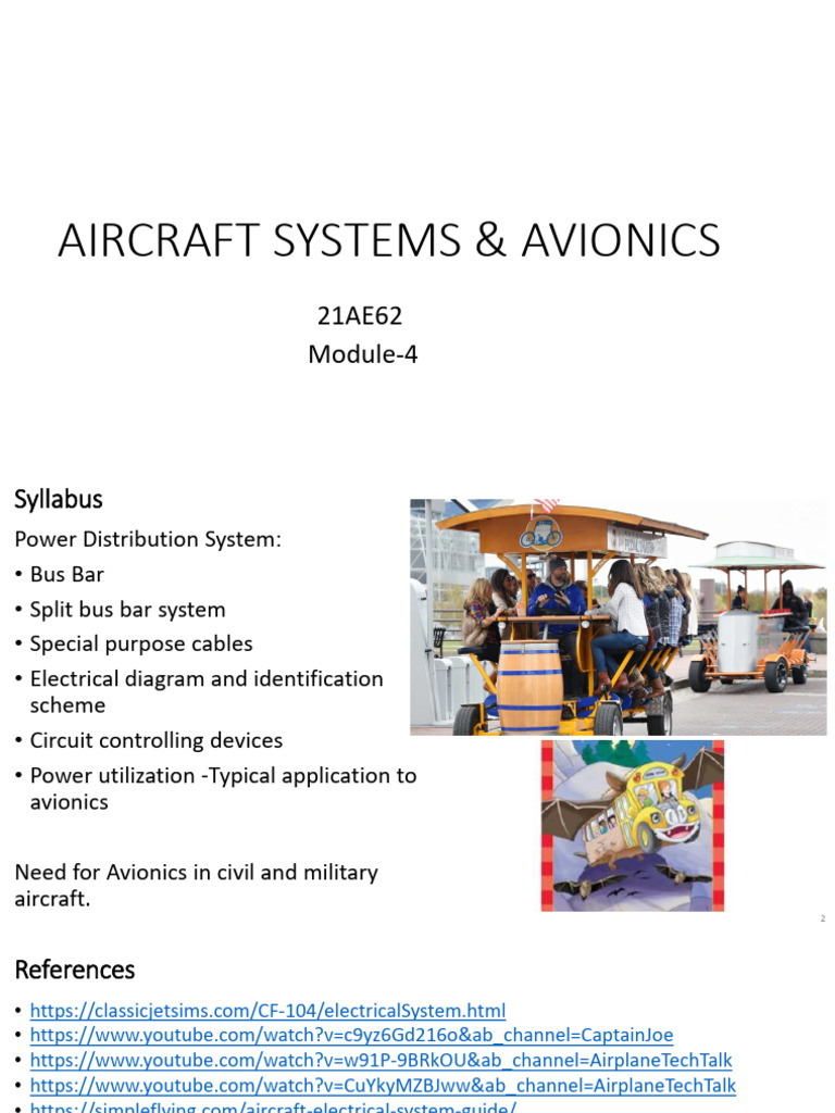 Avionics - Module 4 | PDF | Switch | Relay