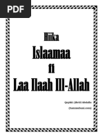 Kitaaba Seenaa Islaama | PDF