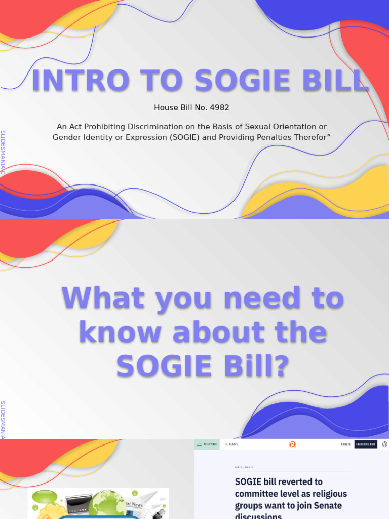 Intro To SOGIE | PDF | Discrimination | Human Rights