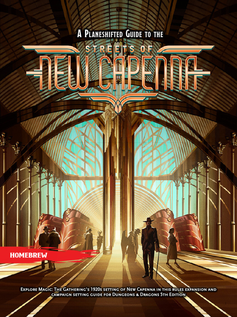 DND 5e A Planeshifted Guide - Guide To The Streets of New Capenna | PDF ...