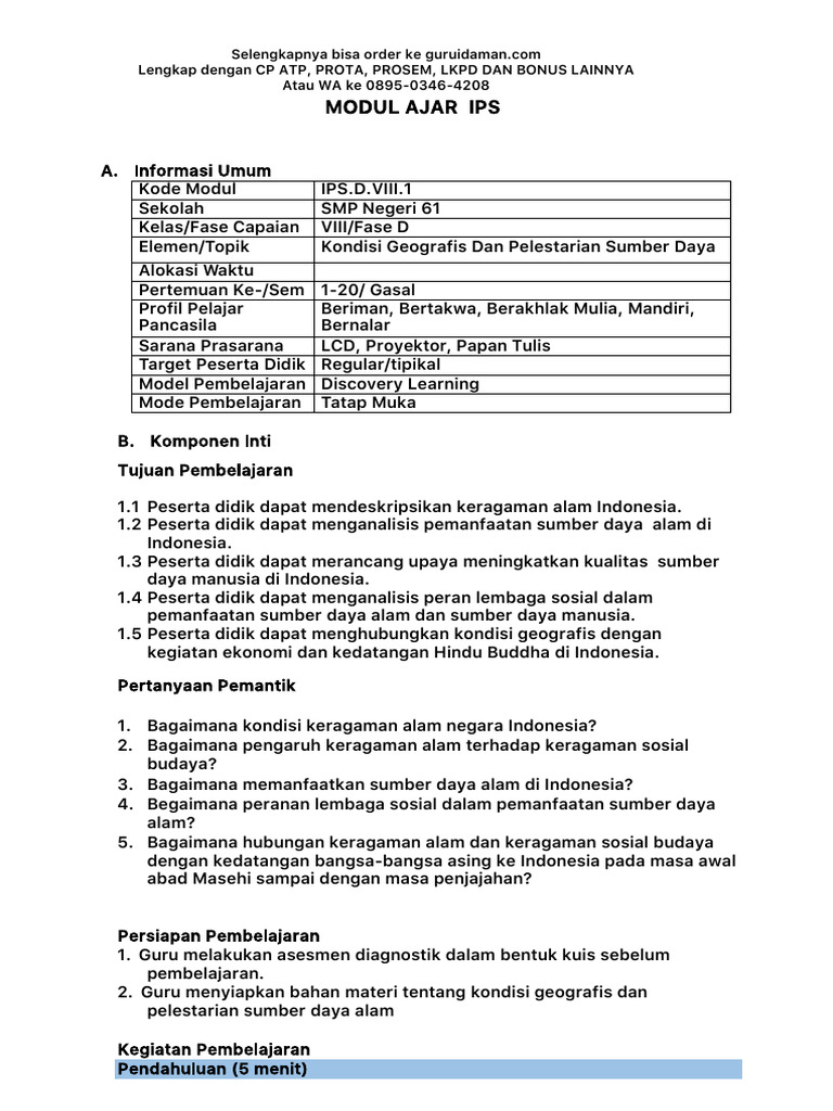 IPS 8 CP 2024 | PDF | Karier & Perkembangan | Sains & Matematika