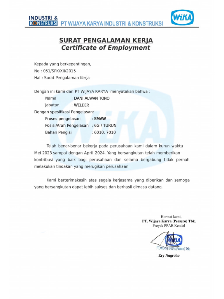 Packlaring Welder Smaw 6g | PDF