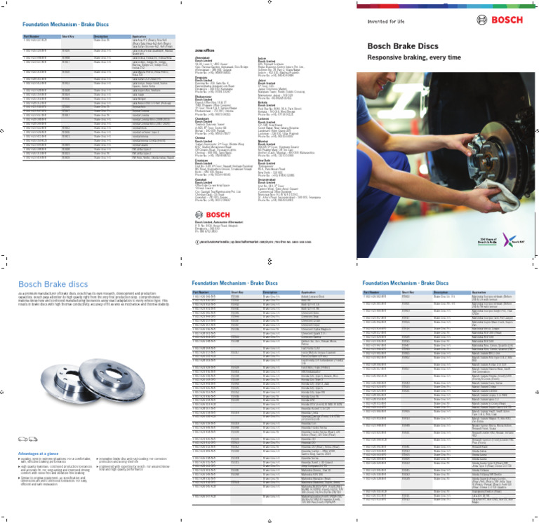 Brake Disc Brochure July 2022 | PDF | Front Wheel Drive Vehicles ...