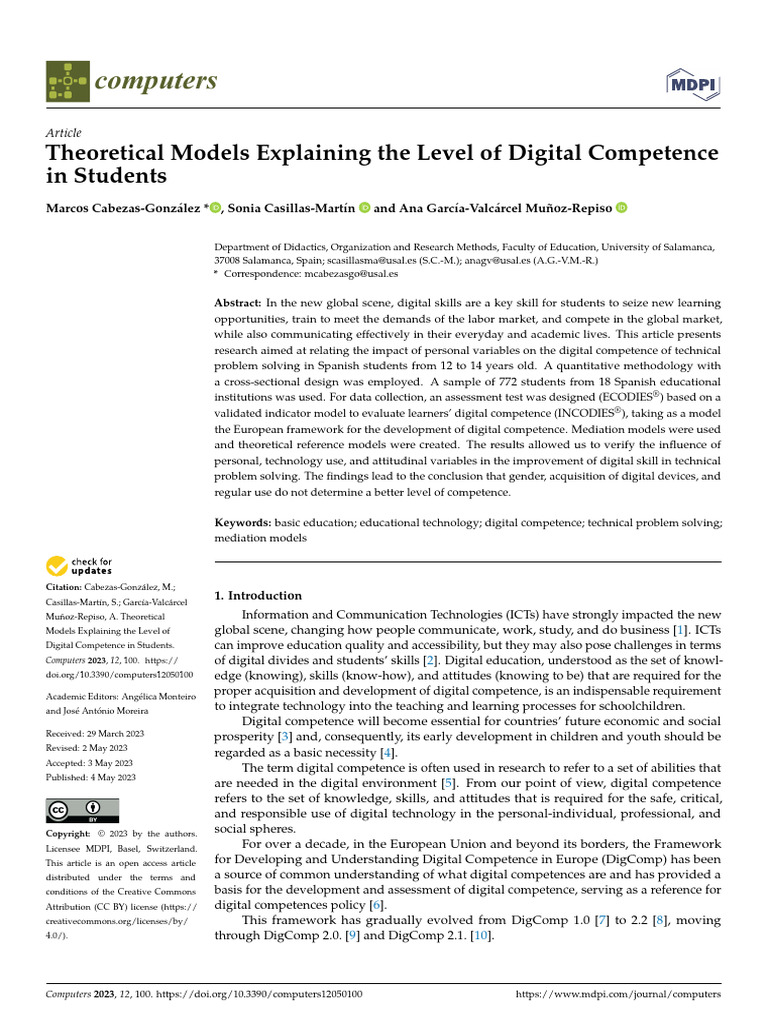 Computers 12 00100 v2 | PDF | Sampling (Statistics) | Methodology