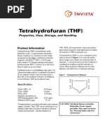 THF Distillation | PDF | Tetrahydrofuran | Solvent